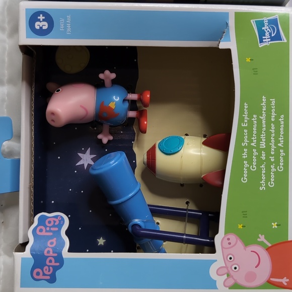 Peppa Pig | Toys | Peppa Pig Figurines George The Space Explorer Making ...